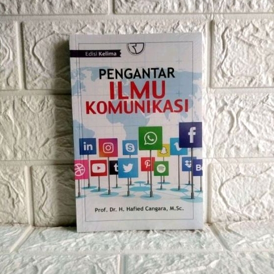 Jual PENGANTAR ILMU KOMUNIKASI Edisi Kelima Prof. Dr. Hafied Cangara M.Sc. RAJAWALI PERS PREMIUM ...