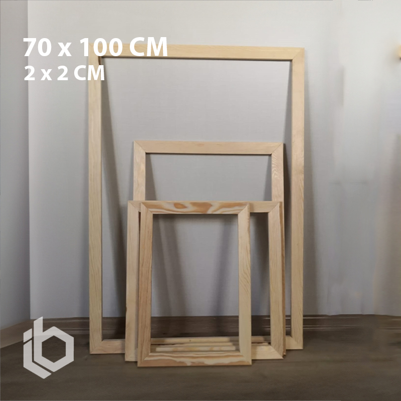 Jual Spanram Kayu 70 x 100 CM / 50 x 80 / 70 x 70 Bingkai Spanram ...