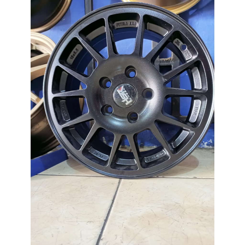 Jual velg hsr model rally r15 h5 buat grandmax,luxio,ertiga dll ...