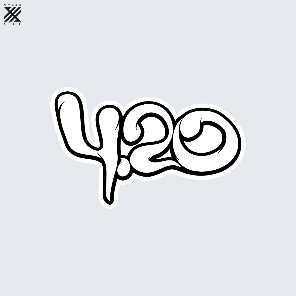 Jual STIKER 4.20 FOURTWNTY - 420 STICKER BAND STIKER DIE CUT | Shopee ...