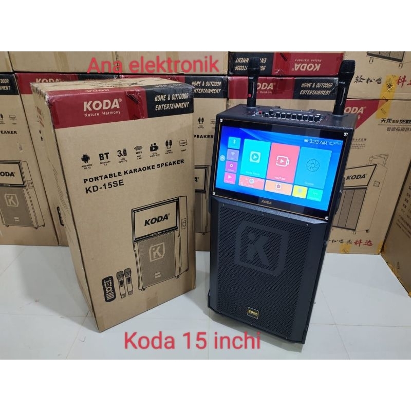 Jual SPEAKER PORTABEL KODA KD-15SE TOUCHSCREEN 15 INCHI [ BATAM ] | Shopee Indonesia