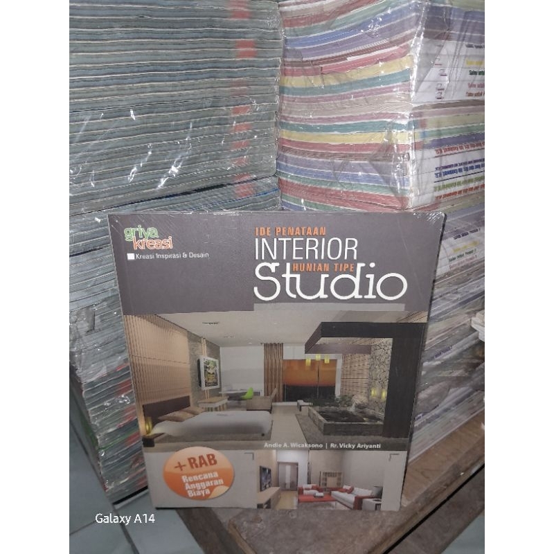Jual BUKU IDE PENATAAN HUNIAN TIPE STUDIO +RAB RENCANA ANGGARAN BIAYA ...