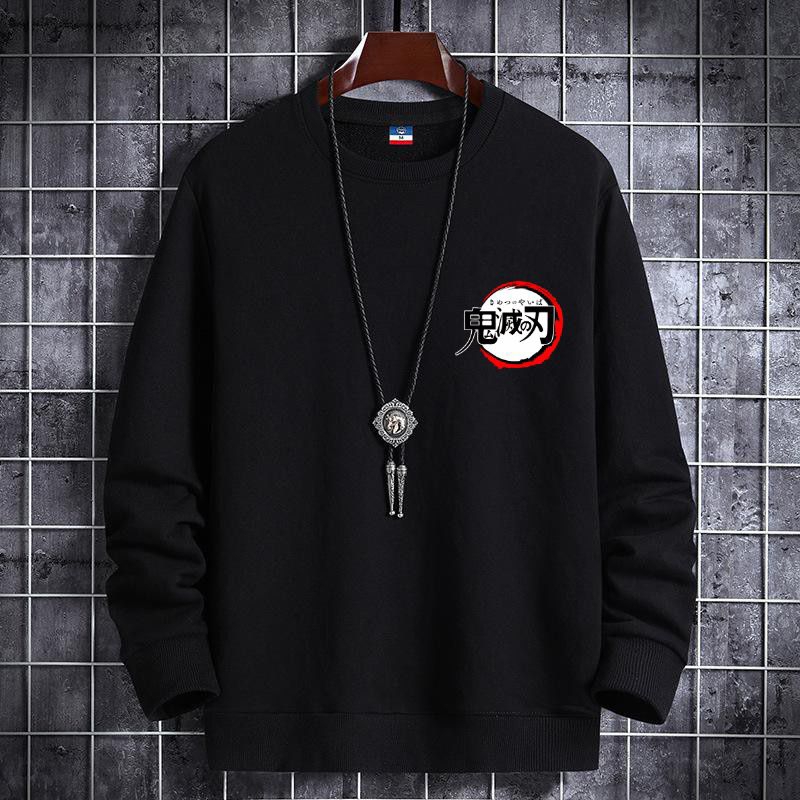 Jual Crewneck Kaos Sweater Pria Logo Kanji Jepang Terbaru II Baju Kaos ...