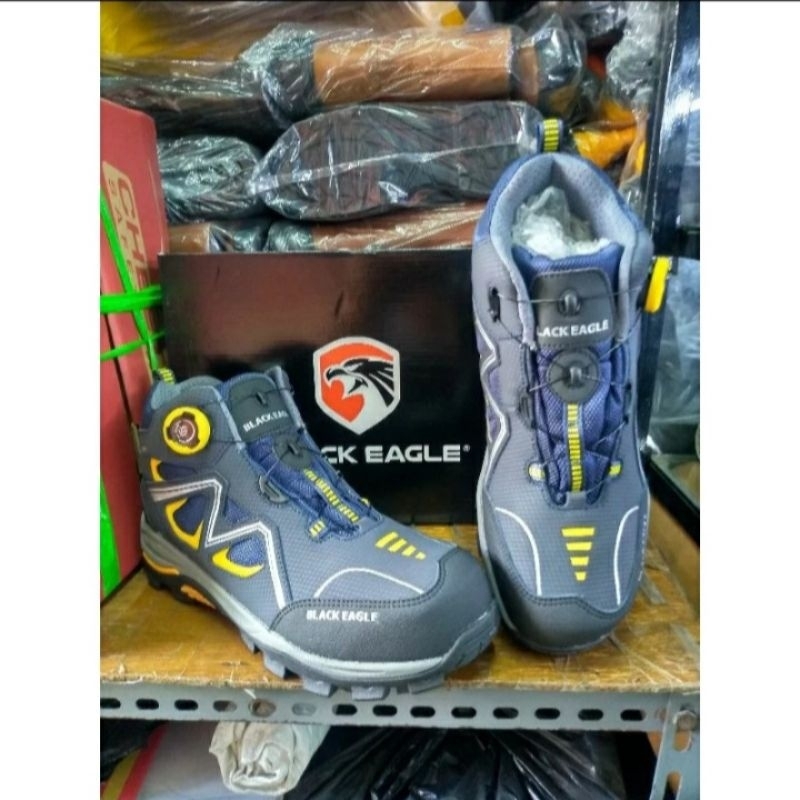 Jual Sepatu Safety BLACK EAGLE Fastrex Limited Edition Original ...