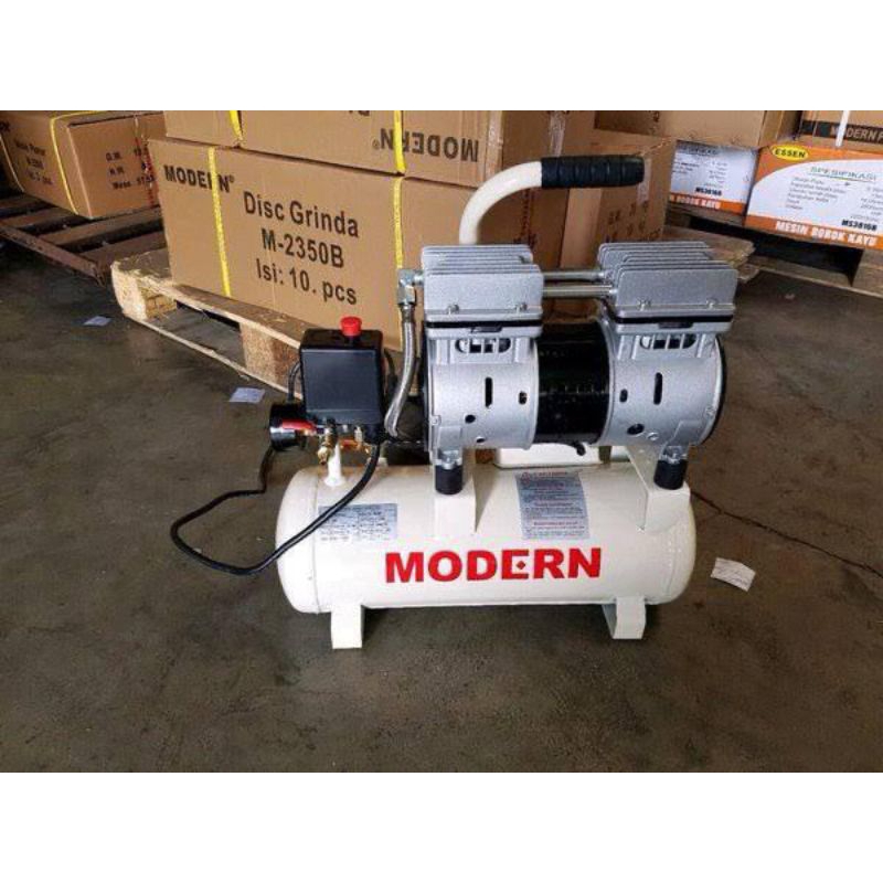 Jual Kompresor angin modern tanpa oli 0,75hp 8L Banjarmasin | Shopee ...