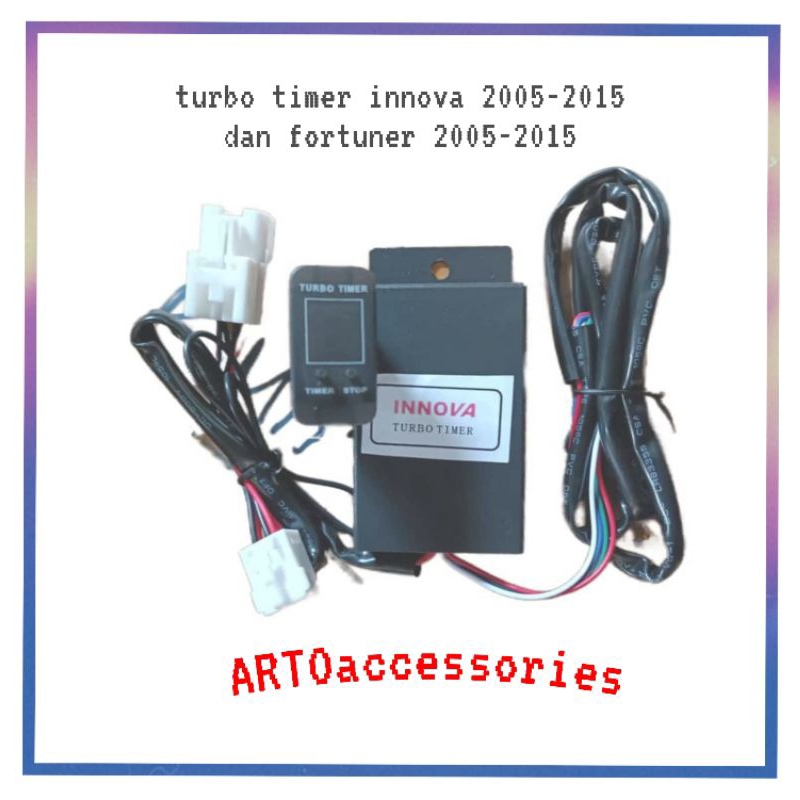 Jual TURBO TIMER INOVA LAMA dan FORTUNER VNT 2015 kebawah original OEM ...