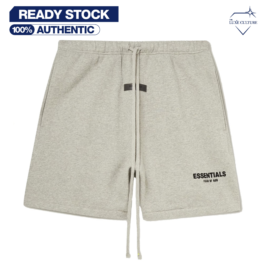 Jual FOG Essentials Small Velvet Logo Dark Gray Shortpants / Celana ...