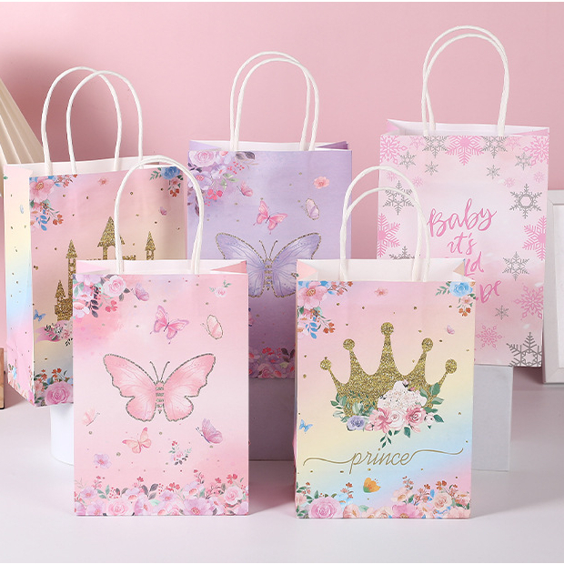 Jual Paperbag CASTLE goodie bag ultah anak cute / tempat snack hadiah ...