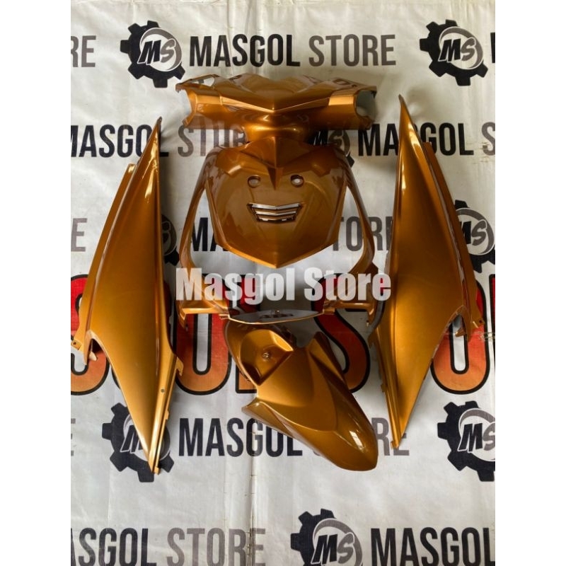Jual Cover Full body halus Honda Beat Karbu 2008-2012 Coklat Mocca ...