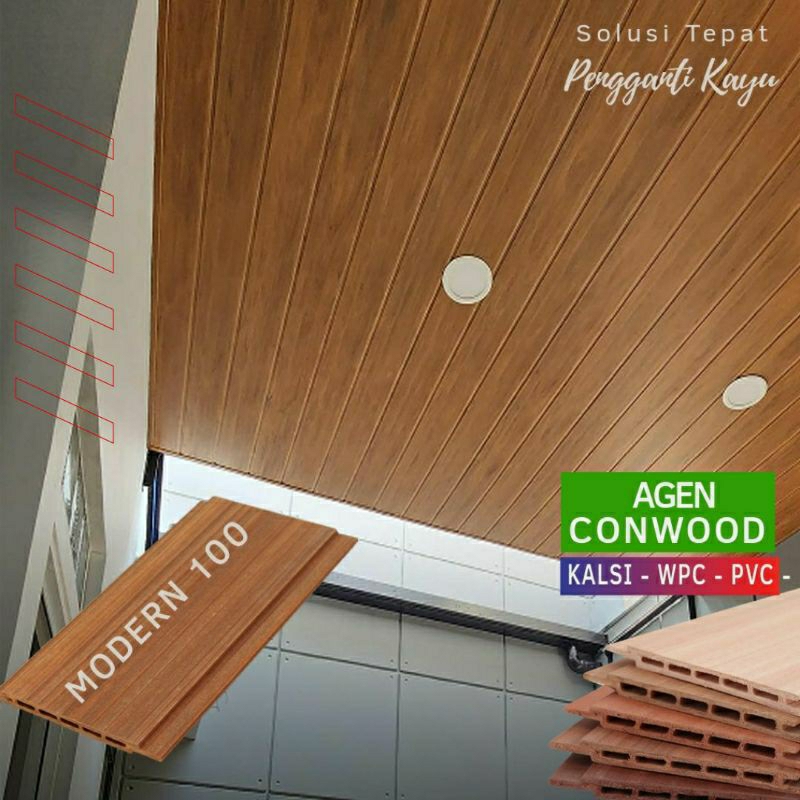 Jual Plafon WPC Duma modern 100 | KISI KISI DUMA | Shopee Indonesia