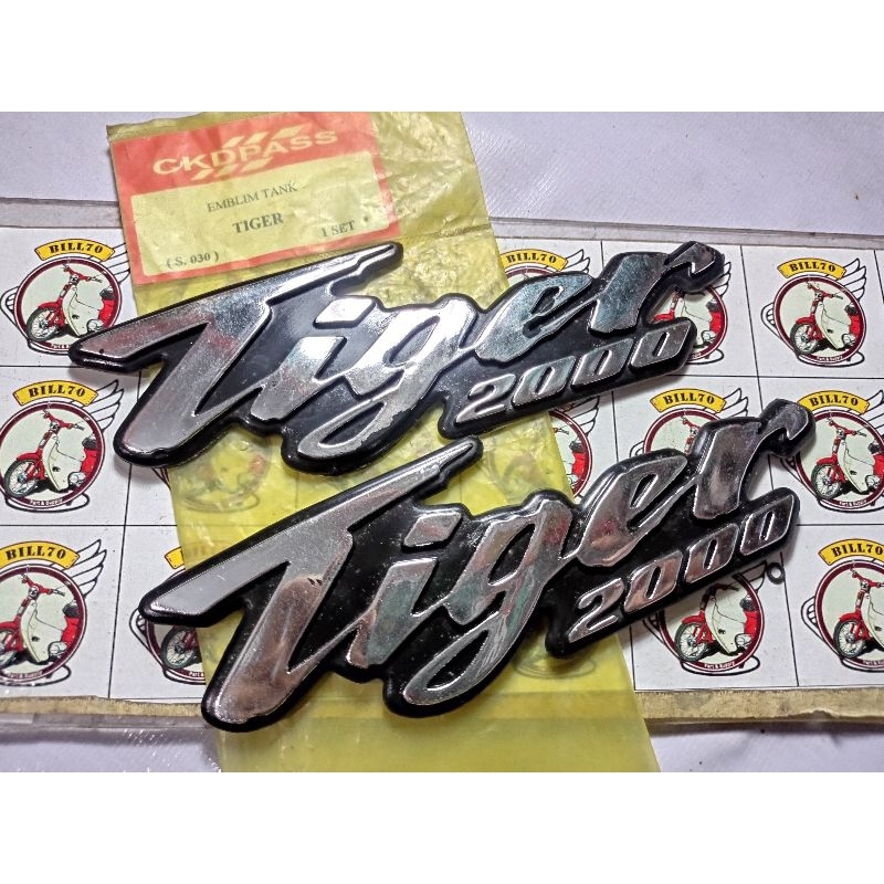 Jual emblem logo tangki honda tiger 2000 old Ckd | Shopee Indonesia