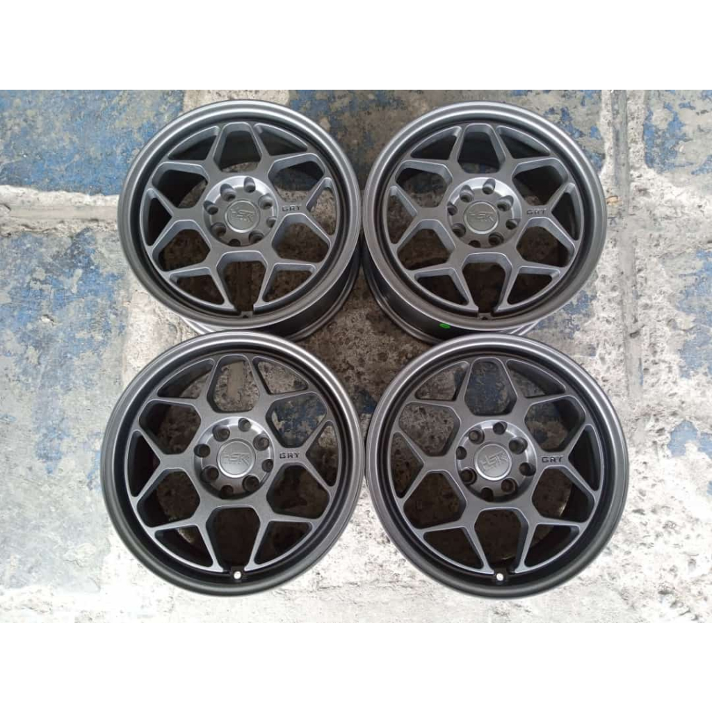 Jual Velg seken bekas murah racing hsr GRY r16x7 lubang 4x100 4x114 ...