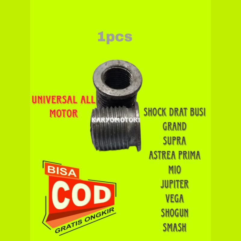 Jual shock drat busi pendek motor grand/Supra/Astrea prima+Mio/Jupiter ...