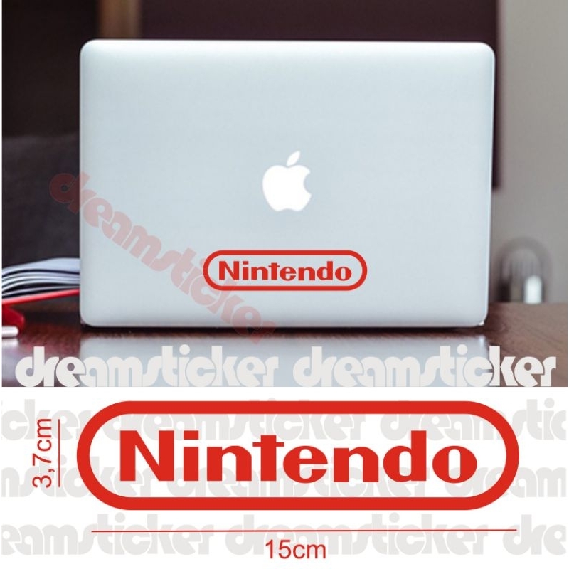 Jual Cutting Sticker Nintendo Logo Stiker Laptop MacBook Decal | Shopee ...