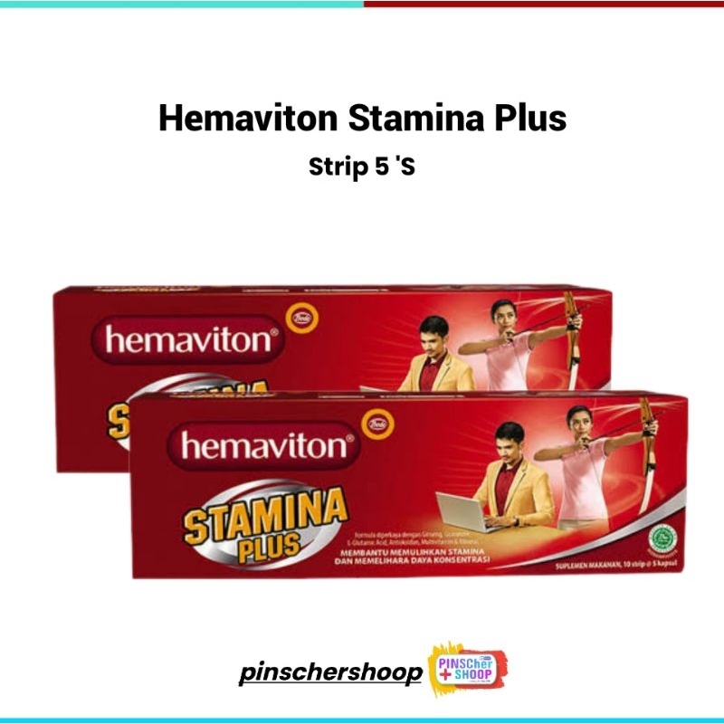 Jual Hemaviton Stamina Plus isi 5' Tab (OTC) | Shopee Indonesia