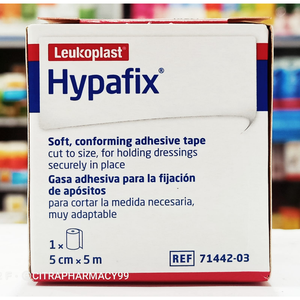 Jual Hypafix 𝟏 𝐊𝐎𝐓𝐀𝐊 𝐔𝐊𝐔𝐑𝐀𝐍 𝟓𝐂𝐌 𝐗 𝟓𝐌 - Plester Putih Penutup Luka | Shopee Indonesia