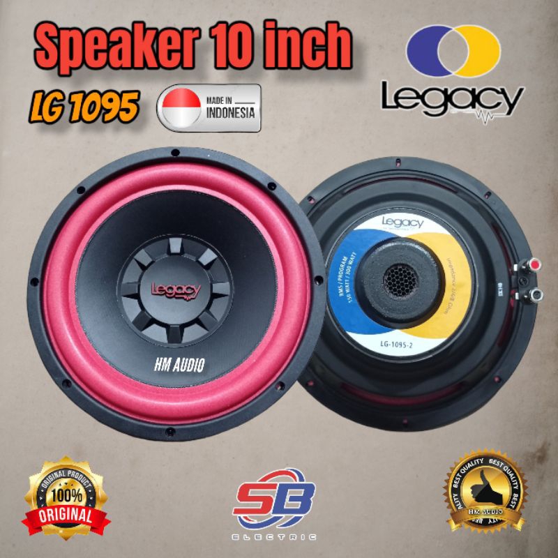 Jual Speaker Subwoofer 10 Inch Legacy LG 1095 2 | Shopee Indonesia
