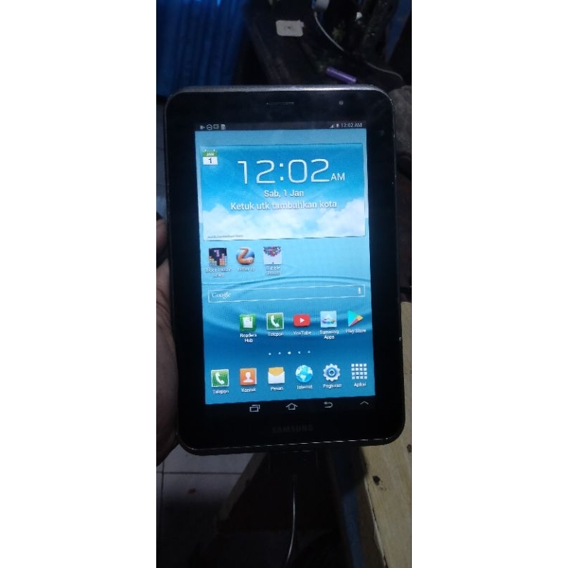Jual Mesin Tab Samsung gt-p3110 mesin idup normal garansi | Shopee ...