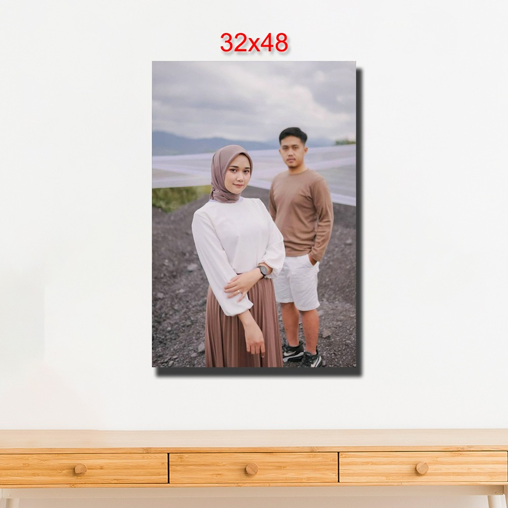 Jual CETAK FOTO 24R PLUS BINGKAI MEDIA PAPAN MDF | Shopee Indonesia