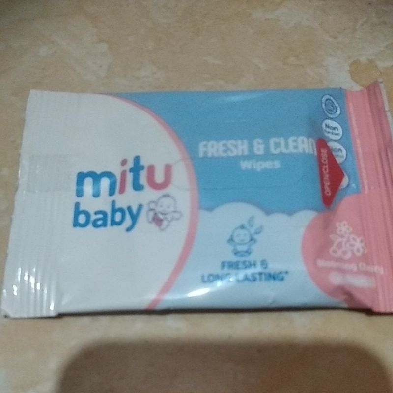 Jual PROMO Murah 1 sachet MITU BABY RENCENG Fresh & Clean kemasan saku ...