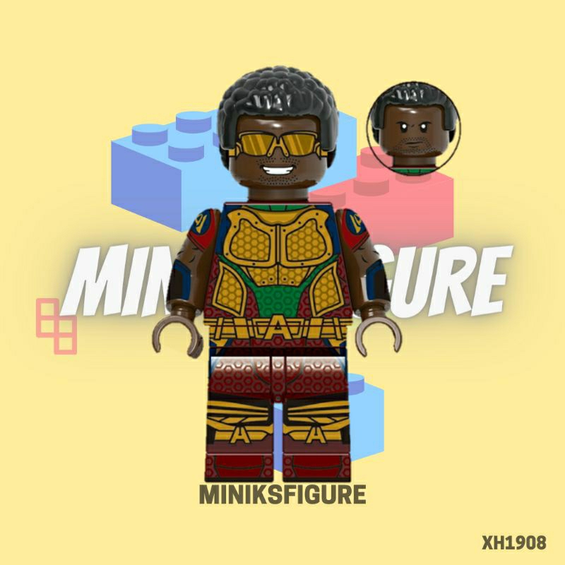 Jual Mainan Balok Susun Edukasi Anak Minifigure A-Train | The Seven ...