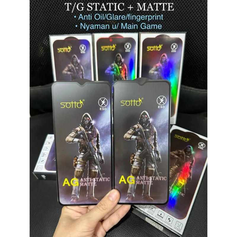 Jual TG Static Matte Poco M3 / M3 Pro / M4 Pro / M5 / M5S / X3 / X3 Pro / X3 GT / X3 NFC / X5 ...
