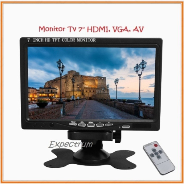 Jual Unik Monitor TV Ondash 7. HDMI VGA AV1 AV2 Built Speaker Berkualitas | Shopee Indonesia