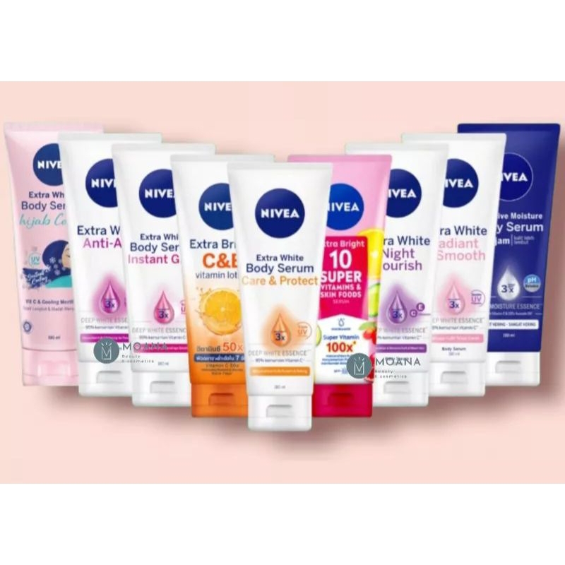 Jual Nivea Body Serum 10 Super Vitamin Extra Bright Cande Care