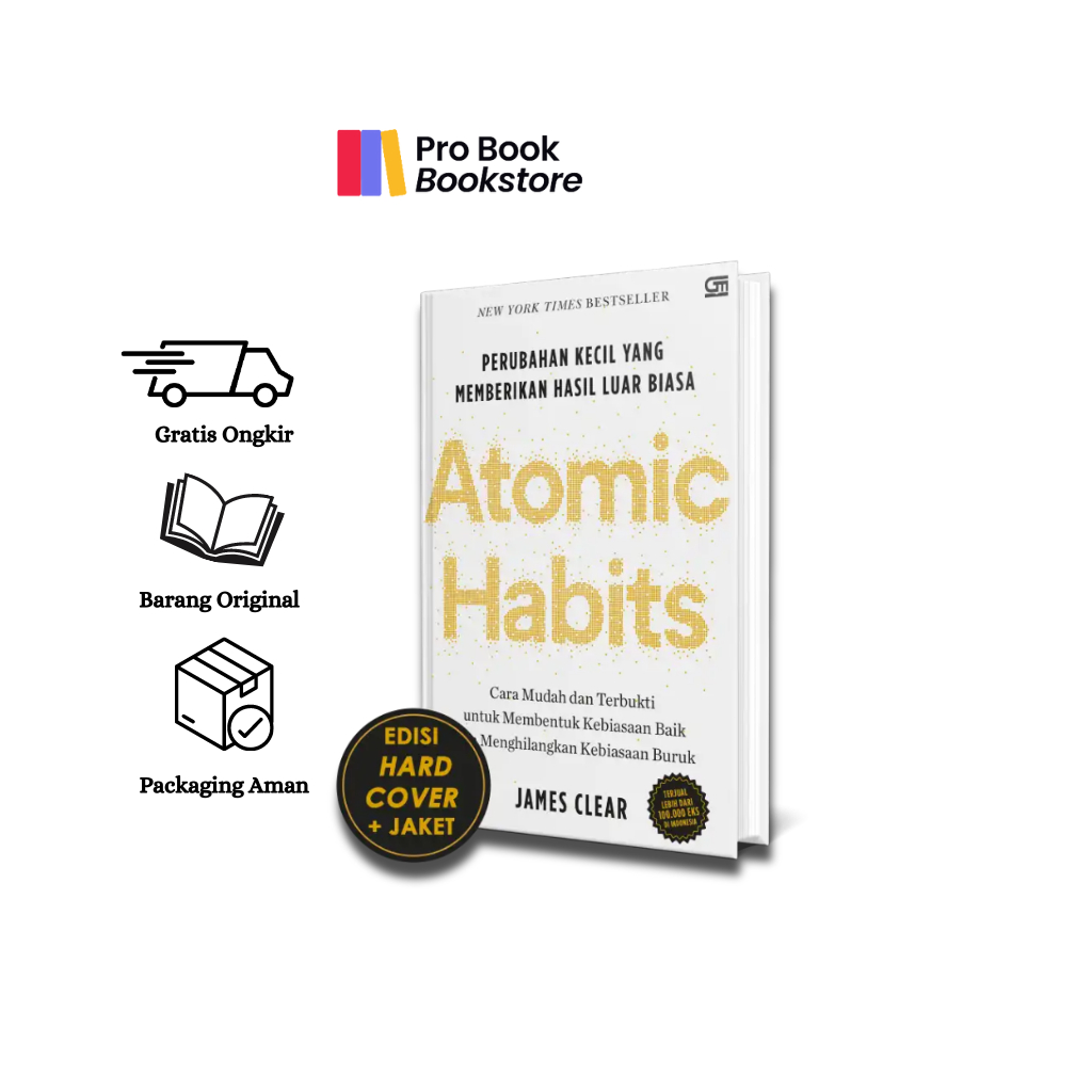 Jual Buku Atomic Habits: Perubahan Kecil yang Memberikan Hasil Luar Biasa | Shopee Indonesia