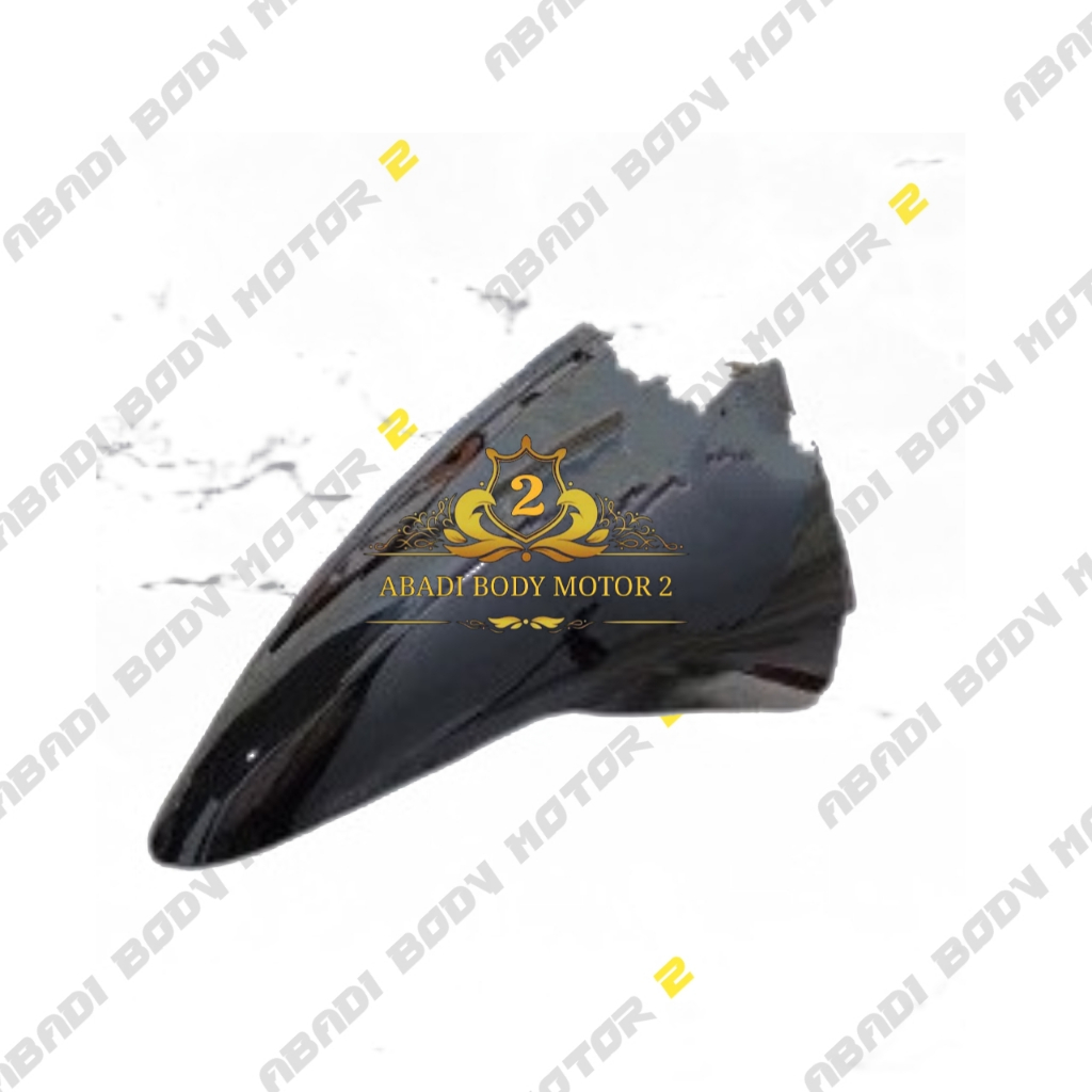 Jual Spakbor depan selebor Mio Sporty warna HITAM GLOSSY - abs (non ...