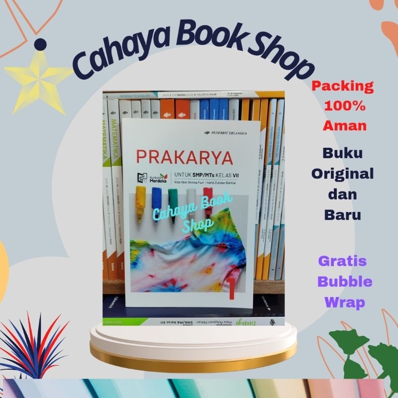 Jual Buku Prakarya Kelas 7,8,9 SMP/MTs Kurikulum Merdeka Erlangga | Shopee Indonesia