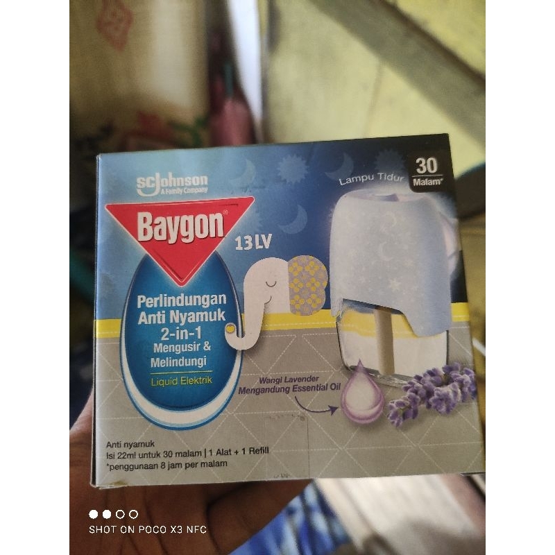 Jual baygon electric alat liquid 22ml + refil 1 pcs tinggal pake ...