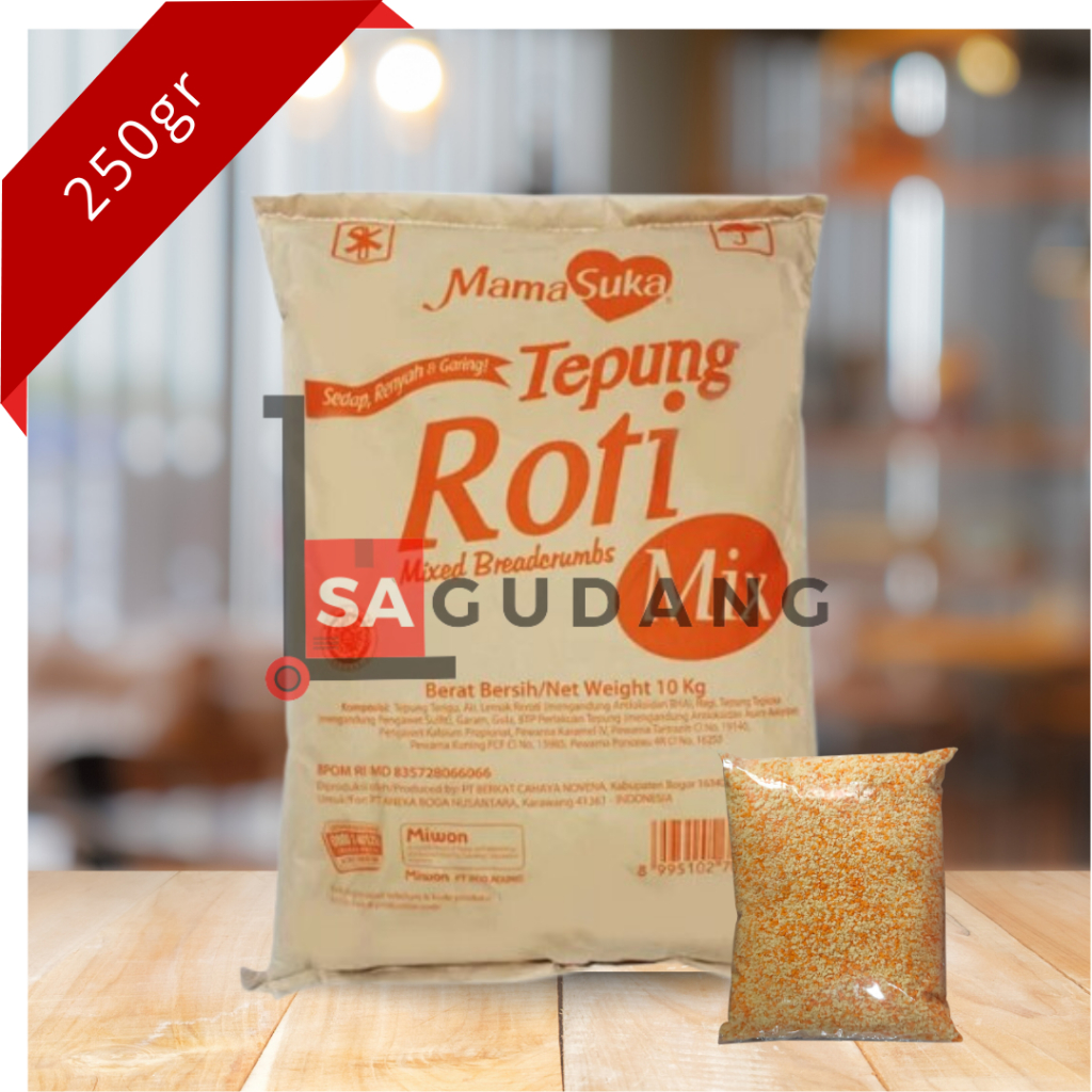 Jual Tepung Roti Mamasuka Mixed Breadcrumbs Panir Panko Kuning Putih ...