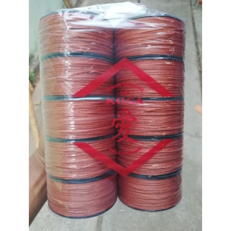 Jual BENANG NILON COKLAT ROLL BESAR (10PCS) | Shopee Indonesia