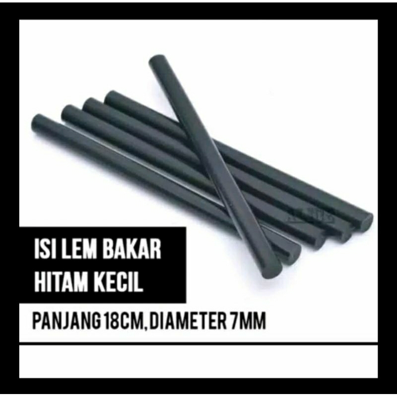 Jual LEM BAKAR KECIL HITAM 0,7 X 18 CM | Shopee Indonesia