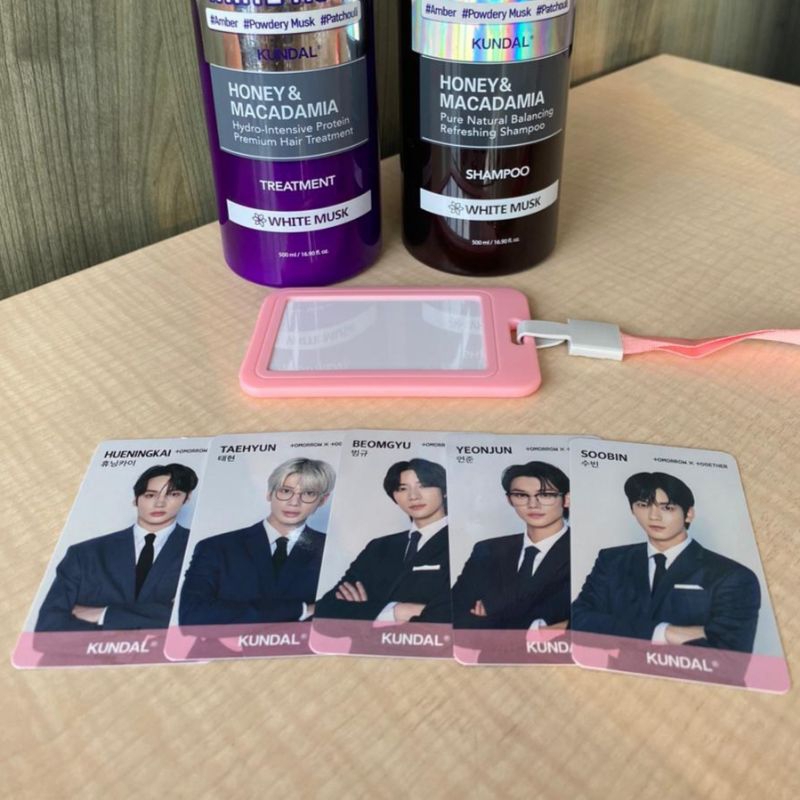 Jual TXT Photocard Set only Kundal + ID card holder lanyard (BACA ...