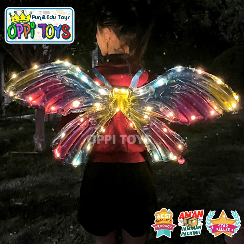 Jual Balon Sayap Kupu Kupu Untuk Anak Dewasa - Balon Gas Foil Sayap ...