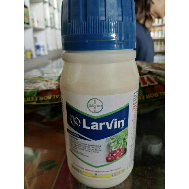 Jual obat pertanian insektisida LARVIN produk lama 250ml | Shopee Indonesia