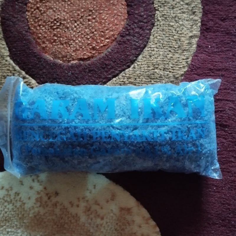 Jual garam ikan 500gram(biru) | Shopee Indonesia