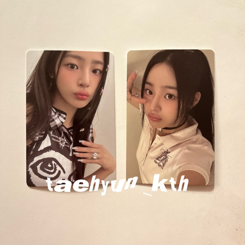 Jual NewJeans Minji Get Up Weverse C Set Photocards Photo Card PC Photocard | Shopee Indonesia