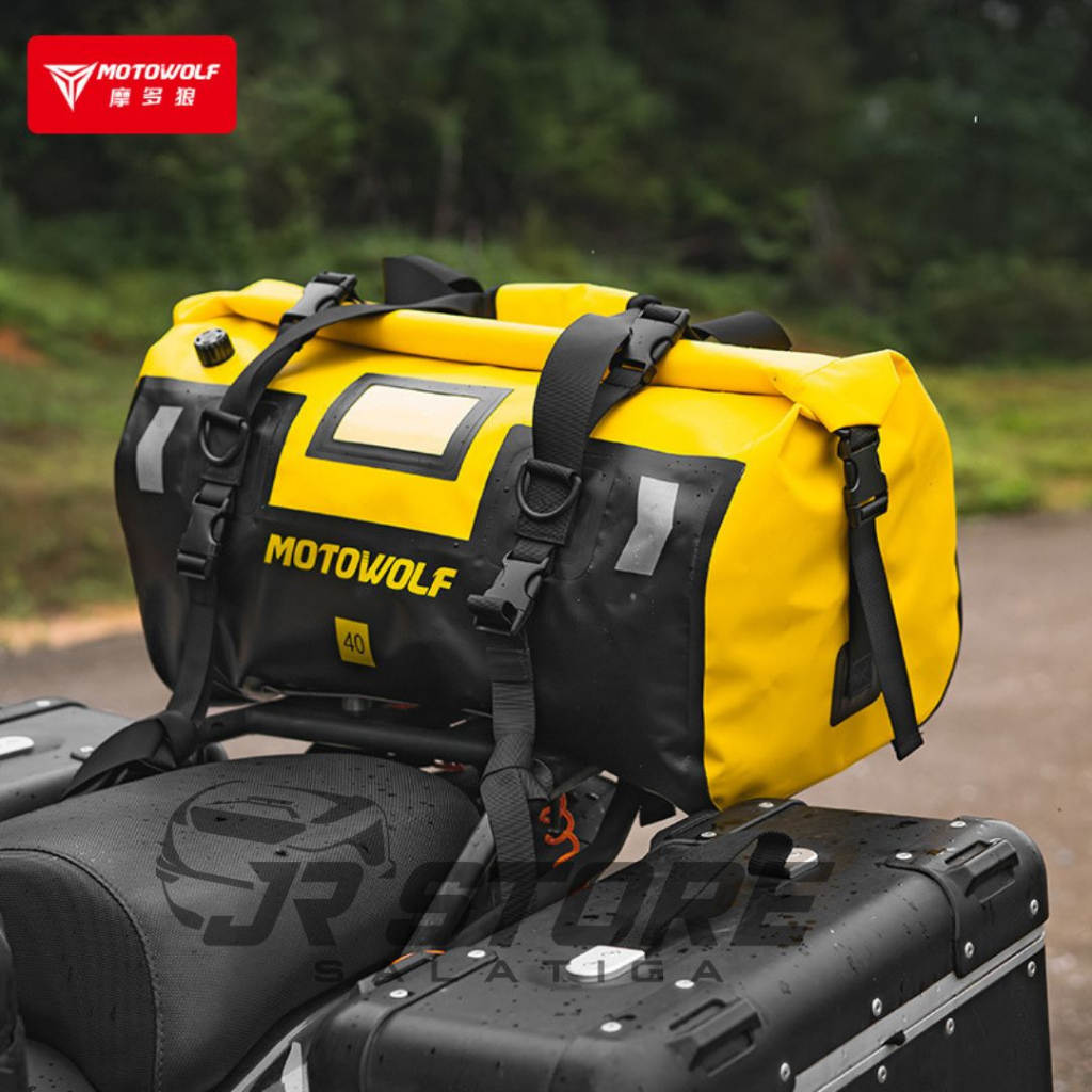 Jual Motowolf Travel Bag Anti Air Camping Touring Tas Touring Motor ...