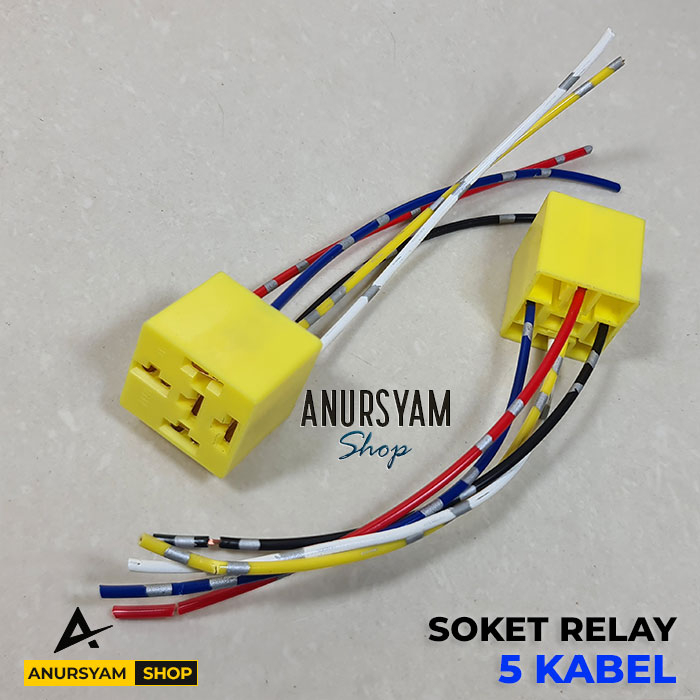 Jual Soket Relay Kabel Bintik 5kaki / Rumah Rilay Kaki 5 / Soket Relay 5 Kaki | Shopee Indonesia