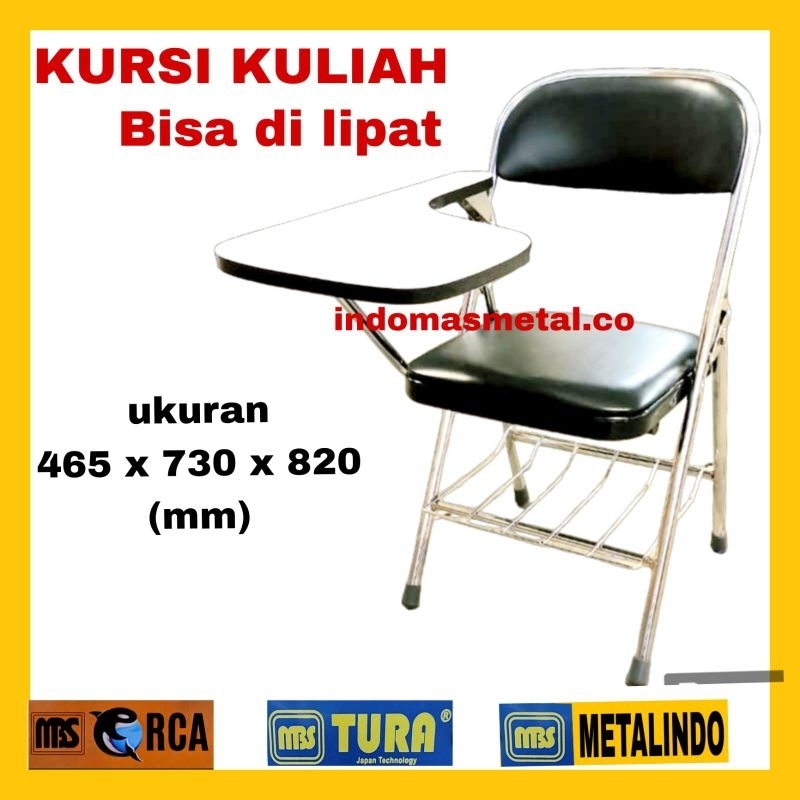 Jual Kursi kuliah kursi lipat kursi mahasiswa | Shopee Indonesia