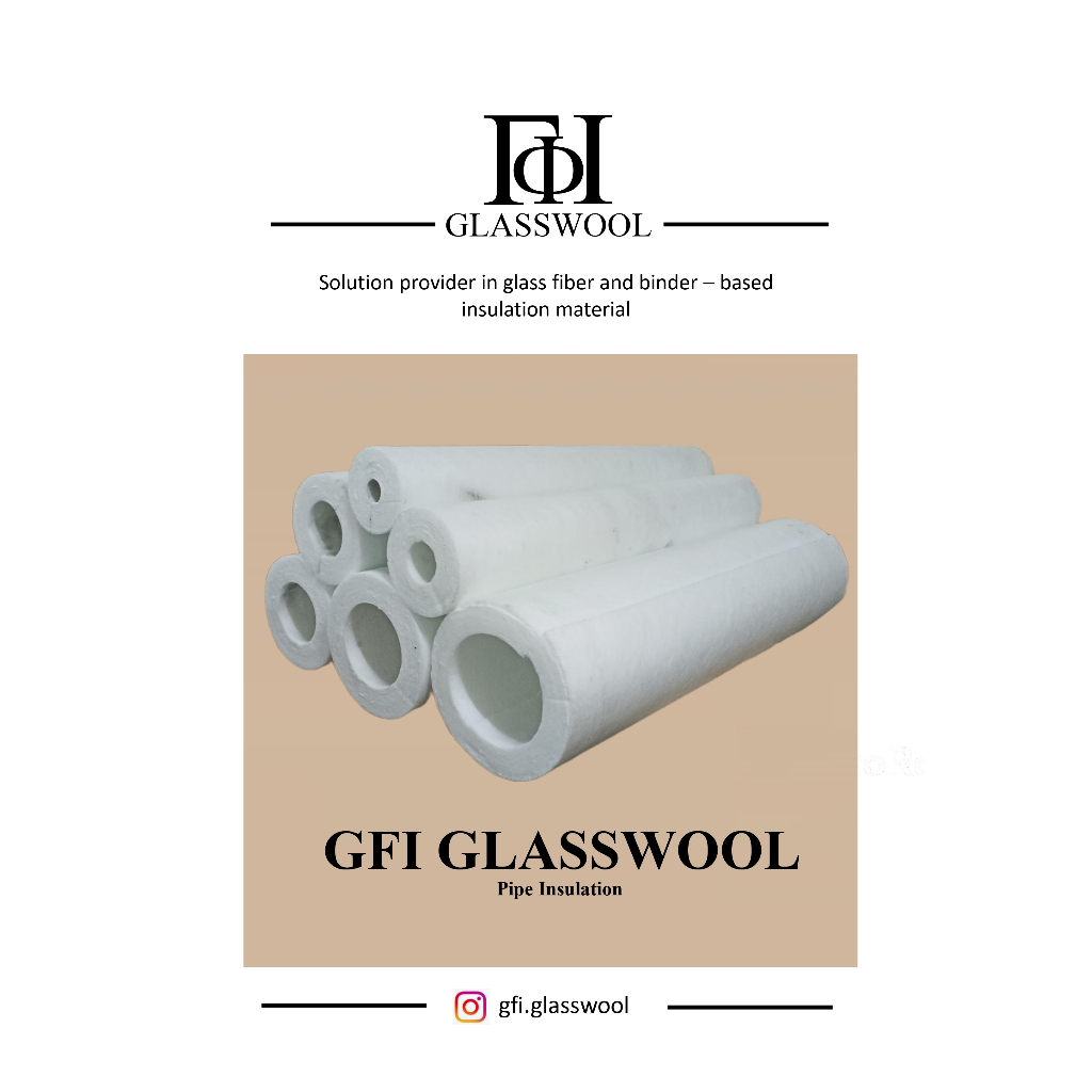 Jual NIM Glasswool Uk 4 inch / Thickness 50 mm (Pipe Insulation Hot ...