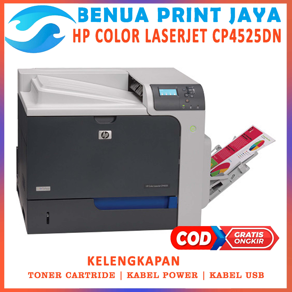 Jual Printer Hp LaserJet Color CP4525dn cp4525 toner compatible CE260A ...