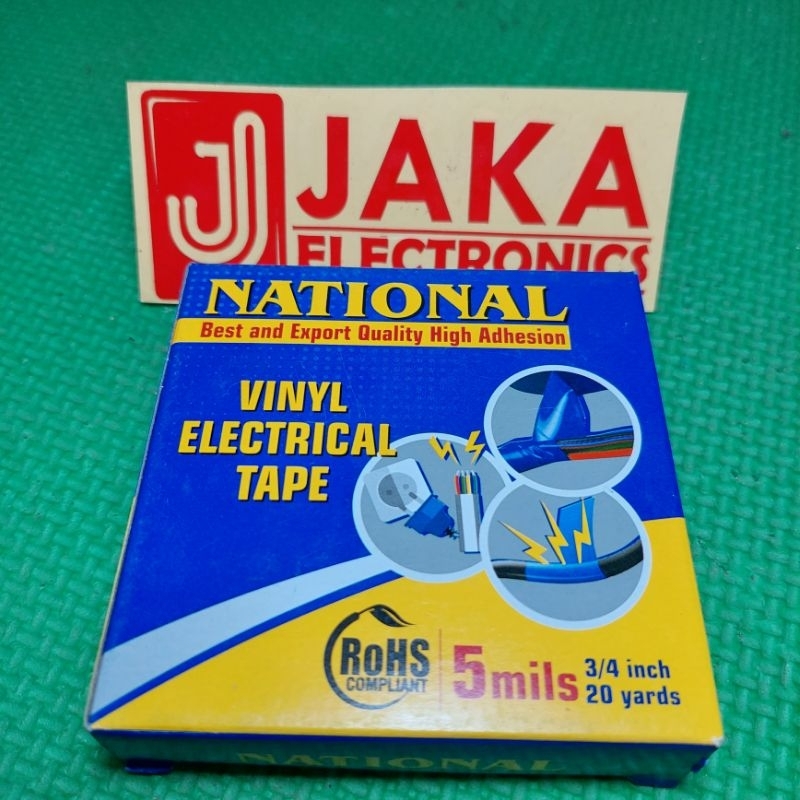Jual Isolasi solasi selotip Listrik NATIONAL ukuran besar/jumbo NACHI ...