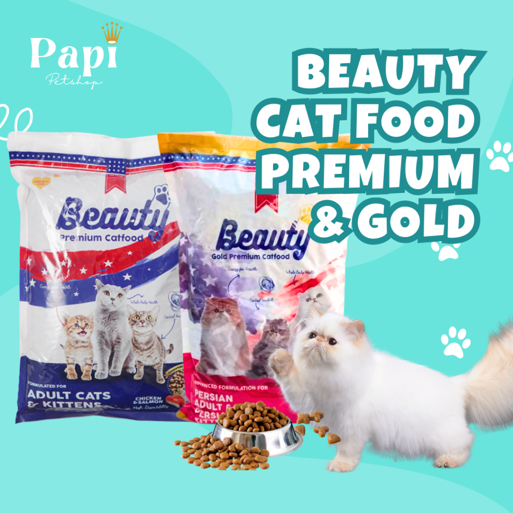 Jual Beauty Cat Food 1Kg Repack Makanan Kucing Kering Kitten Adult Dry ...
