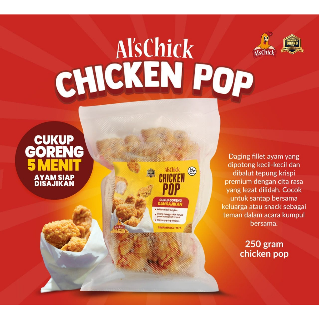 Jual Al's Chick Frozen Chicken Pop | Shopee Indonesia
