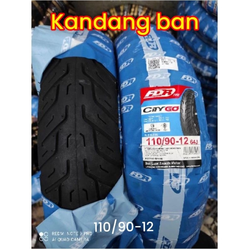 Jual BAN TUBLES MATIC FDR CITY GO 110/90-12 HONDA NEW SCOOPY,BAN BARU ...
