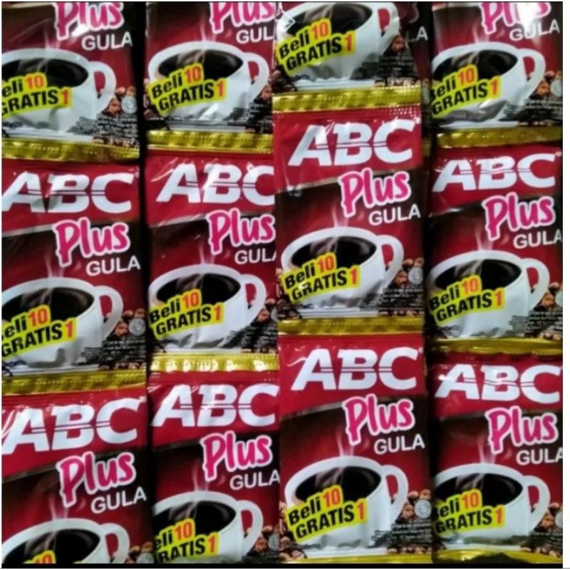 Jual KOPI ABC PLUS GULA RENTENG sachet bubuk kemasan | Shopee Indonesia